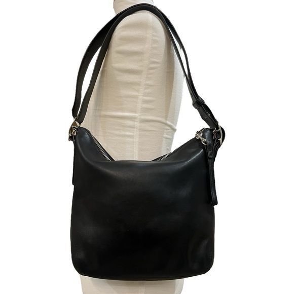 Coach | Bags | Coach Slim Legacy Convertible Shoulder Handbag Black ...